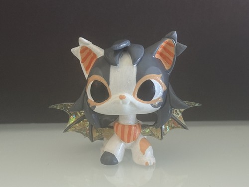 LPS Littlest Pet Shop Hand Painted Custom Cat | eBay