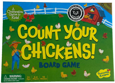 Count Your Chickens Board Game from Peaceable Kingdom | eBay