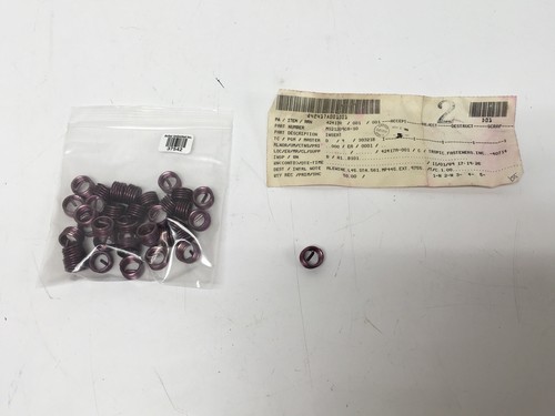 35 MS21209C810 Mil-Spec Helical Tanged Threaded Insert 1/2-13 UNC 1D ...