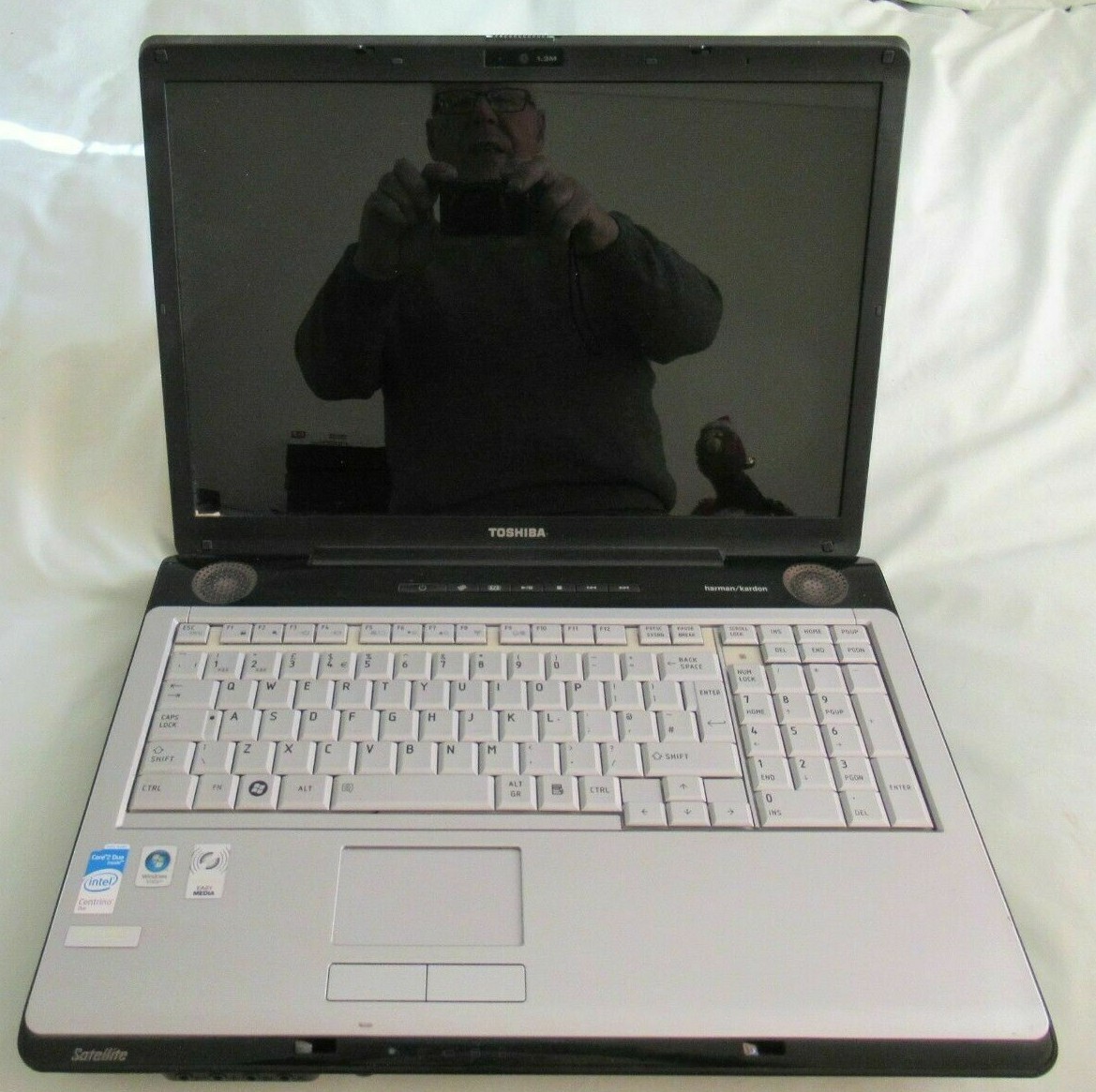 Toshiba Sattelite P200 17.3 inch Dual Laptop 4GB RAM 240GB SSD WIN 10 ...