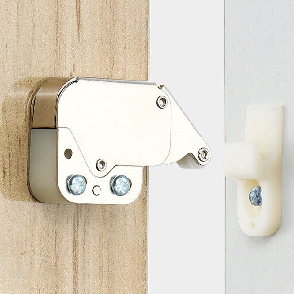 Push To Open Catch Cupboard Cabinet Door Spring Loaded Touch Release ...