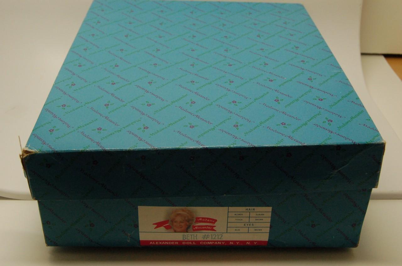 Alexander Sears Vintage LIttle Women BETH Doll Limited Edition 1989 NIB ...