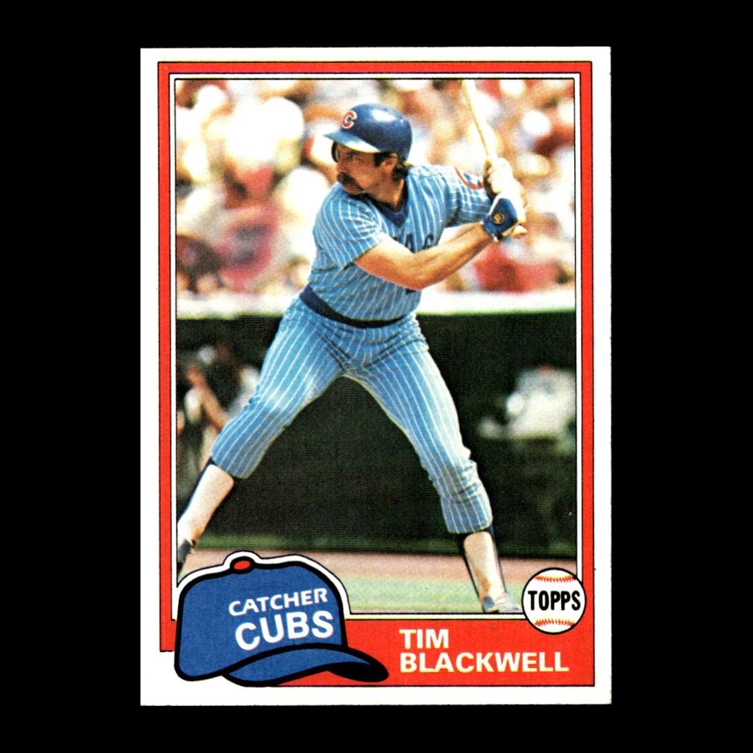 Tim Blackwell 1981 Topps Chicago Cubs #553 Nice! 1 | eBay
