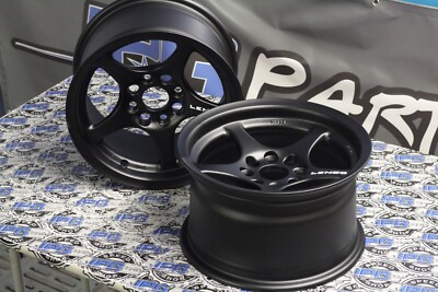 Black Lenso VPD 13x7.5" 4x100 Drag Racing Wheels Civic Integra CRX | eBay