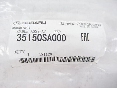 Genuine OEM Subaru 35150SA000 Automatic Trans Shifter Cable 2004-2008 ...
