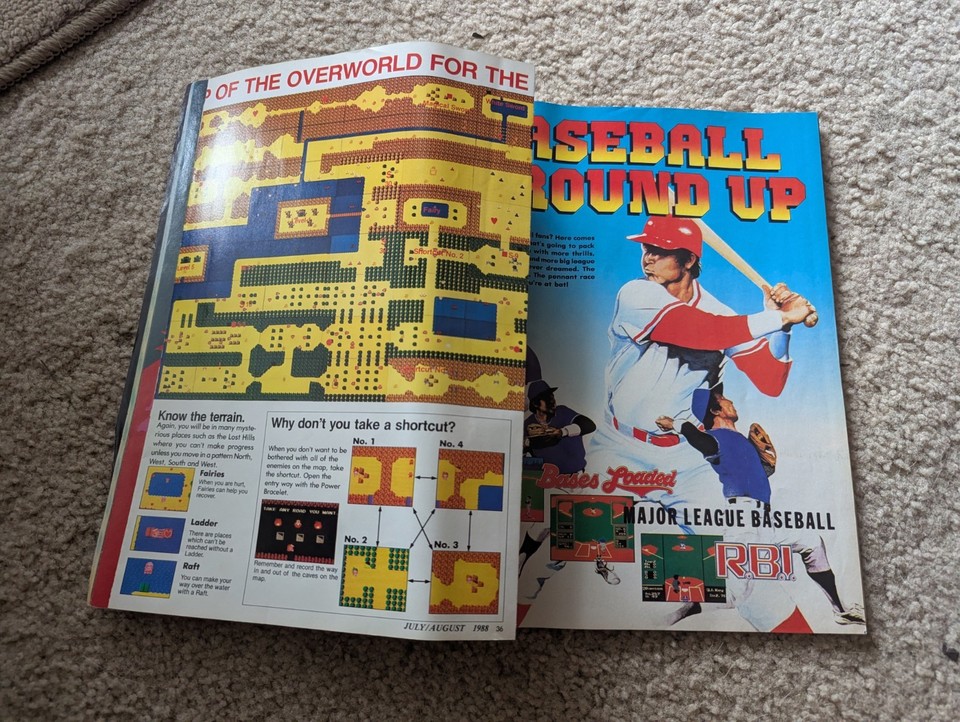 Nintendo Power #1 - First Issue July/August 1988 Complete w/Posters And ...