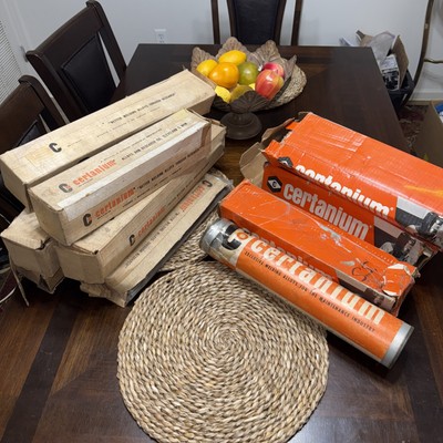 CERTANIUM ALLOY WELDING ELECTRODE RODS 80lbs Lot Of (10) Boxes | eBay