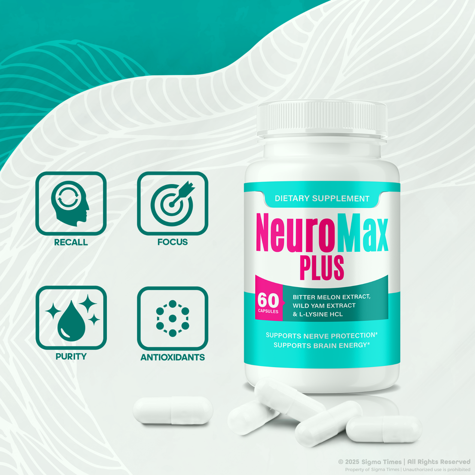 (3pk) Neuromax Plus for Brain and Memory, Advanced Cognitive Health ...