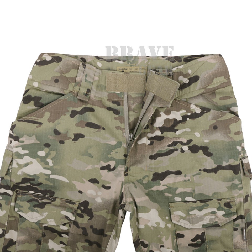 Emerson G2 Combat Shirt & Pants Knee Pads Set Tactical Camo BDU Uniform ...