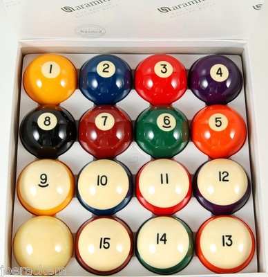 Belgian Aramith Crown Standard Pool Balls Pool Ball set - FREE SHIPPING ...