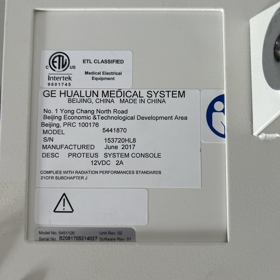 GE Controller Proteus Manufactured 2017 | eBay