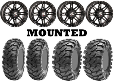 Kit 4 Maxxis MU511/MU521 Tires 27x9-12/27x11-12 on High Lifter HL3 ...