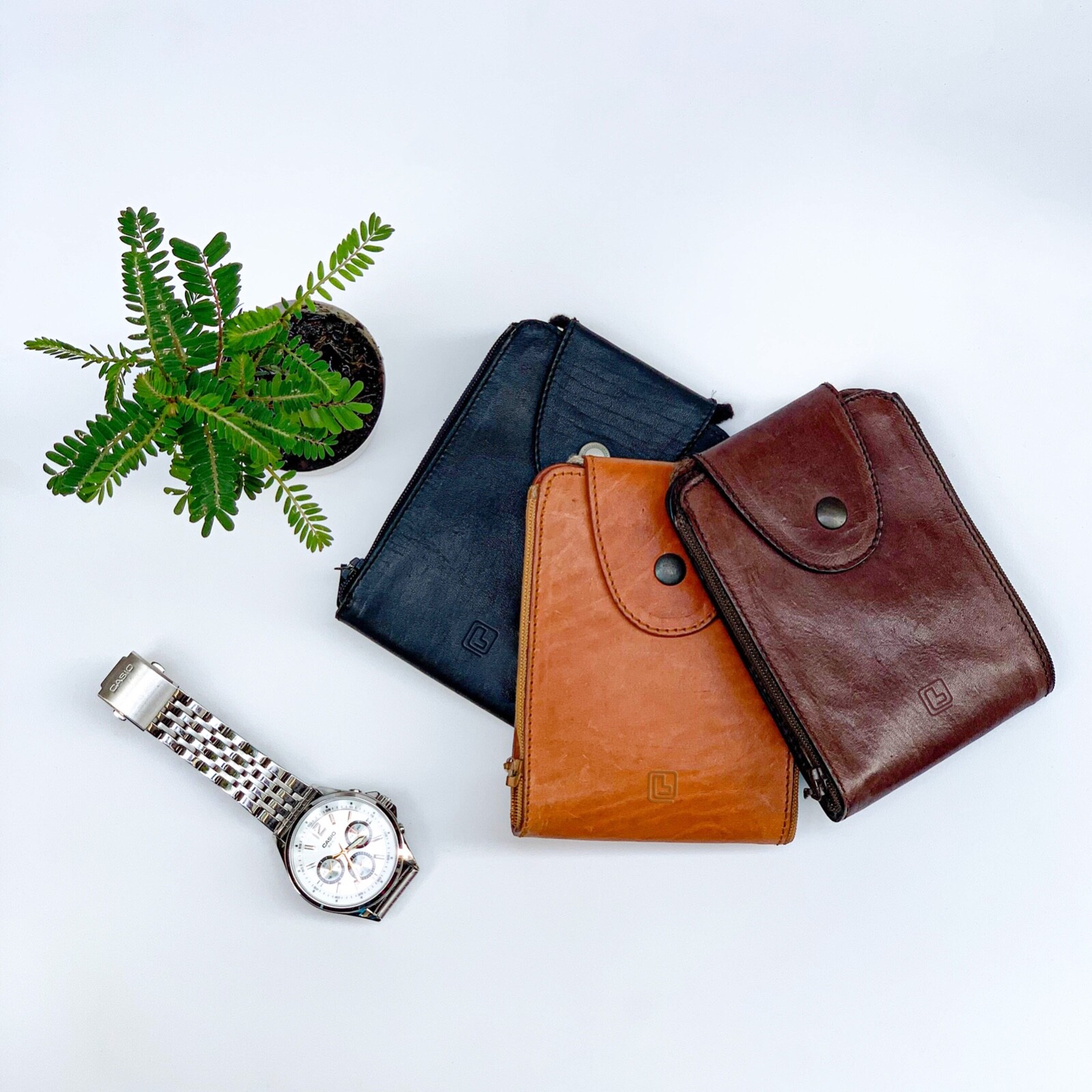 New Unisex Genuine Leather Travel Pouch Zipper PASSPORT ID Safe Neck ...