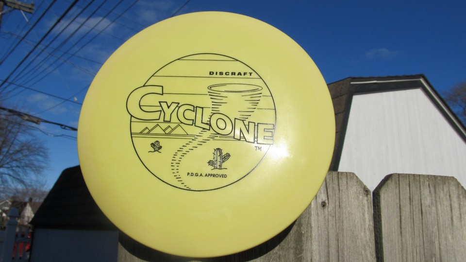 Cyclone 93-94 Early Run RARE w/Walled Lake Sticker Vintage Yellow ...