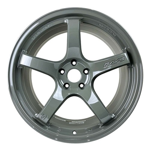 Rays Gram Lights 57CR 18x9.5 +38 5x114.3 Glossy Gray Wheel | eBay
