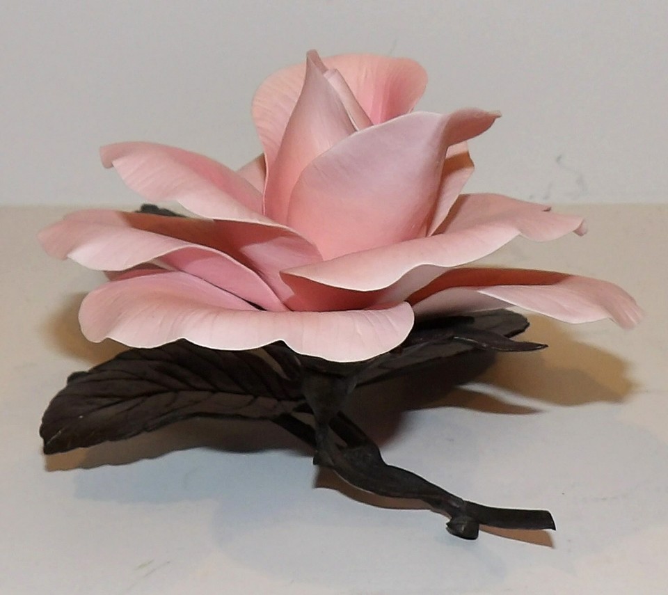 BOEHM ENGLAND LIMITED ISSUE ROYAL HIGHNESS PINK ROSE PORCELAIN ...