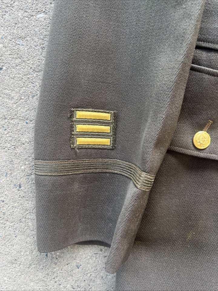 WW2 US 7th Army Lieutenant Colonel Uniform Named OD (AA868 | eBay