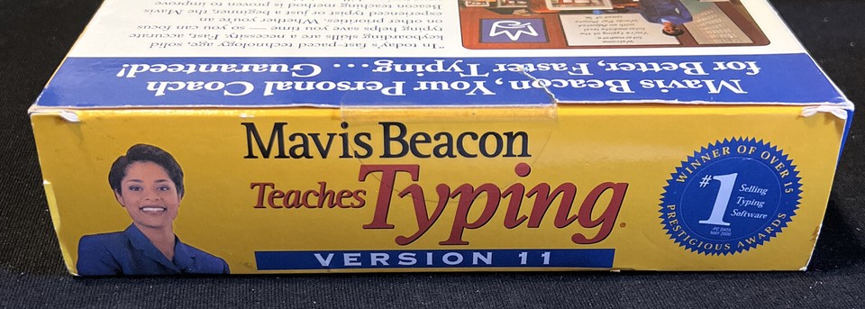Mavis Beacon Teaches Typing Version 11 Broderbund Software Windows 95/ ...
