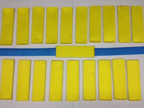 (PACK OF 20) Heavy Duty Ratchet Strap Wear Sleeves HGV Lashing Edge ...