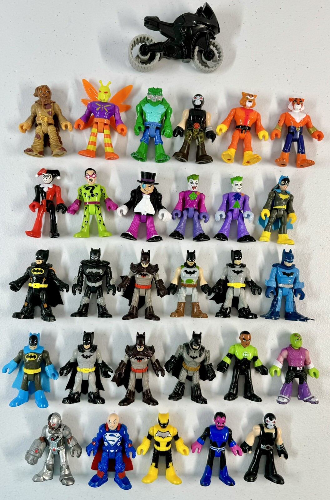 Huge Lot of 29 Fisher Price Imaginext DC Super Friends Action Figures ...