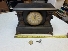 Antique Oak Ingraham Mantel Clock | Collectors Weekly