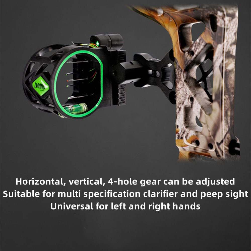 Archery Hunting 5 Pin Bow Sight 019" Pin Compound Bow Aim Right/Left ...
