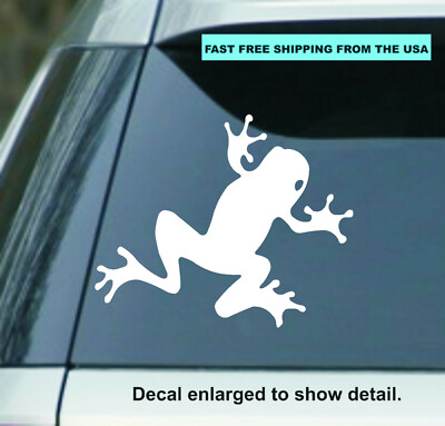 Frog Tree Frog Vinyl Decal Sticker for Car Window, Yeti, Laptops | eBay