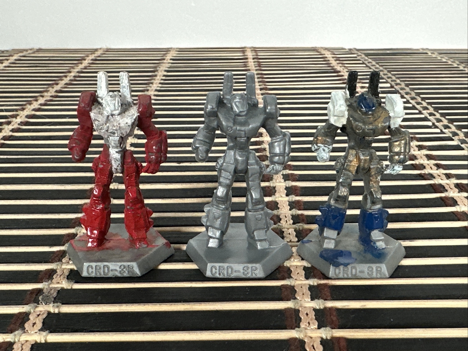 Battletech Mechwarrior CRD-3R Crusader Plastic Mech #1674 FASA Lot of 3 ...