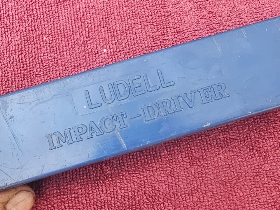 LUDELL IMPACT DRIVER with 4 Bits in Plastic Case #2500 | eBay