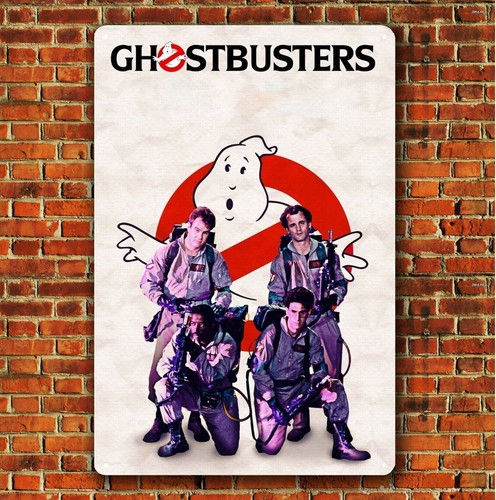 Ghostbusters Horror Movie Metal Poster Tin Sign Plate (Size 20x30cm, 8 ...
