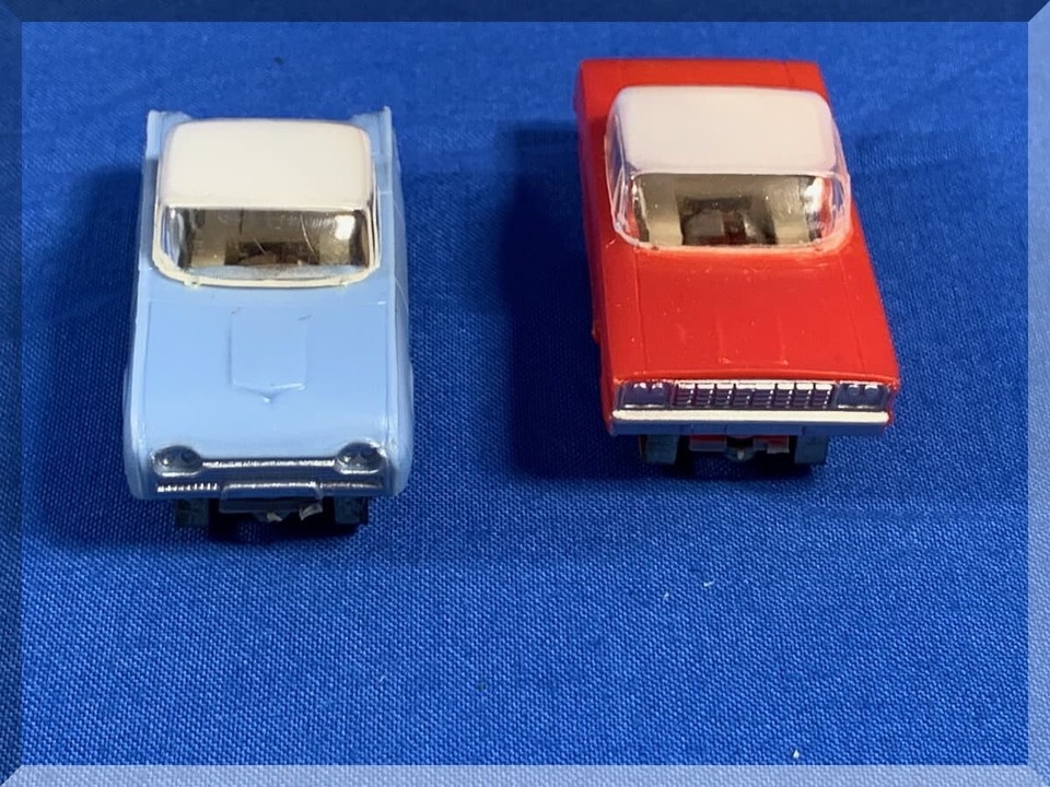 ATLAS HO SCALE SLOT CAR RACING RTR TRACK SET 4 LANE SPECIALTY CROSSOVER ...