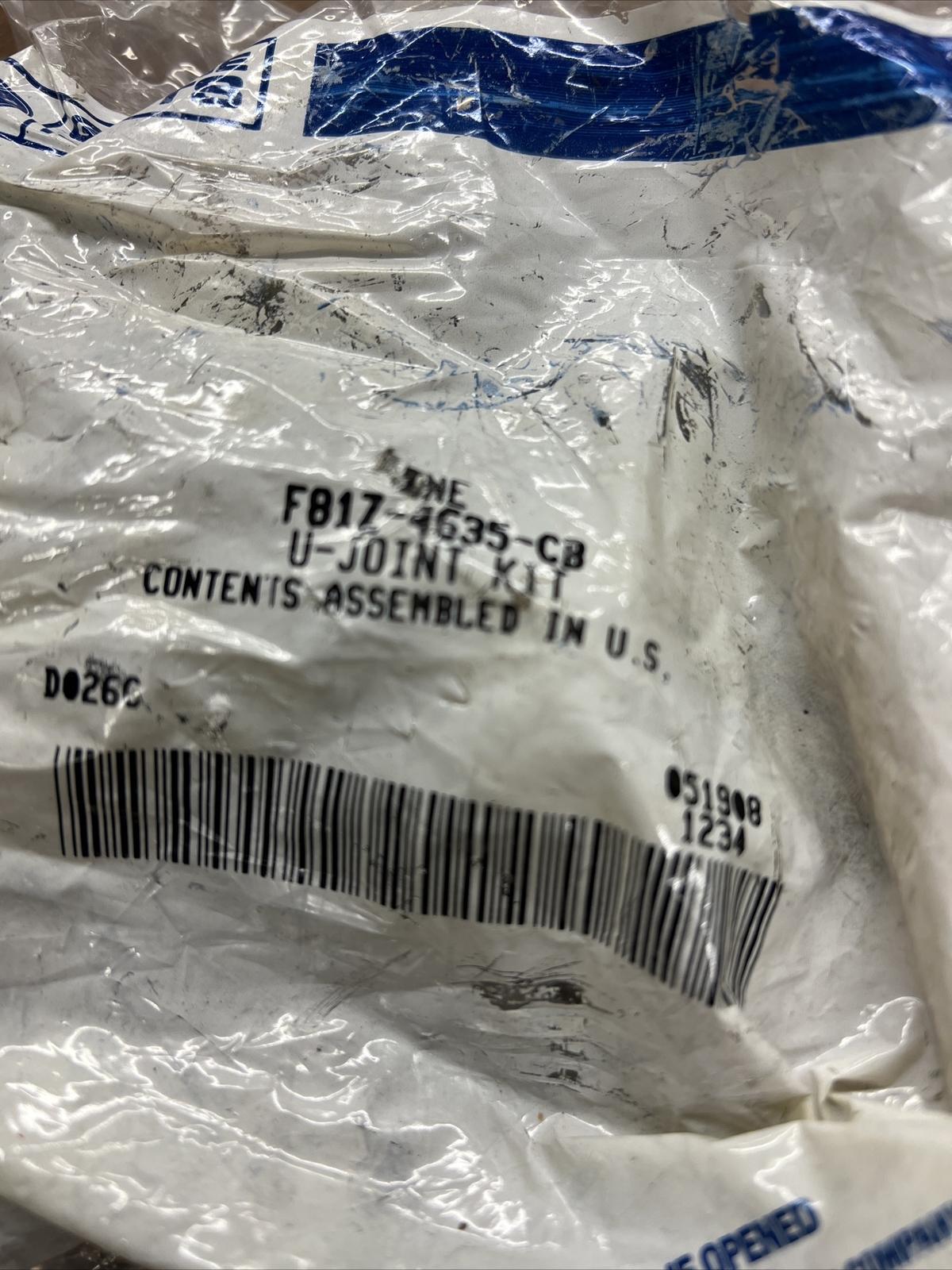 Genuine Ford Universal Joints F81Z-4635-CB F-250 Super Duty F-350 Super ...