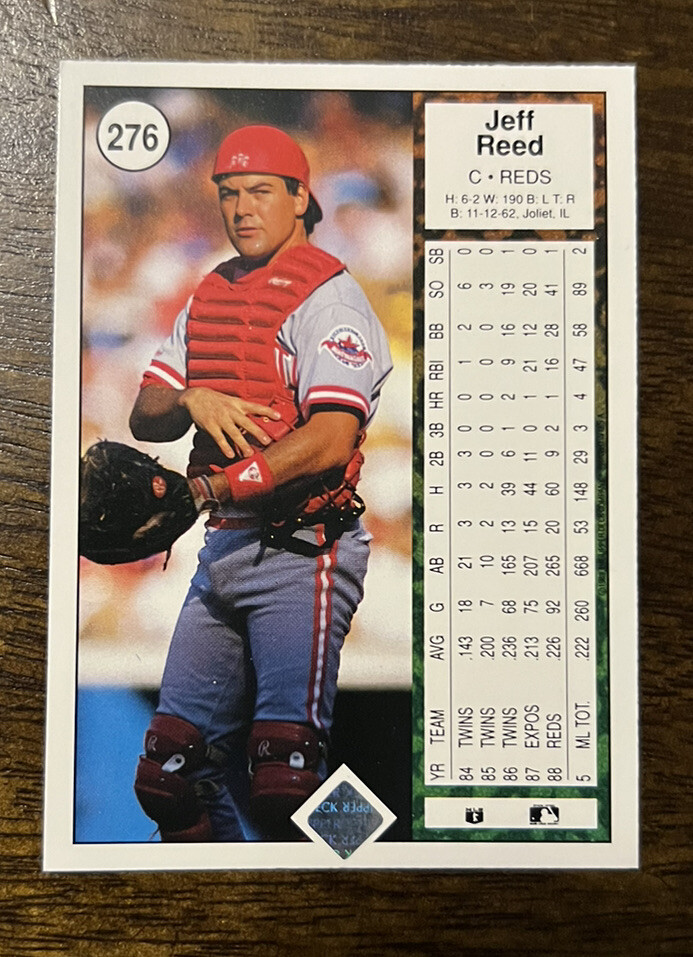 1989 Upper Deck Jeff Reed Baseball Cards #276 | eBay