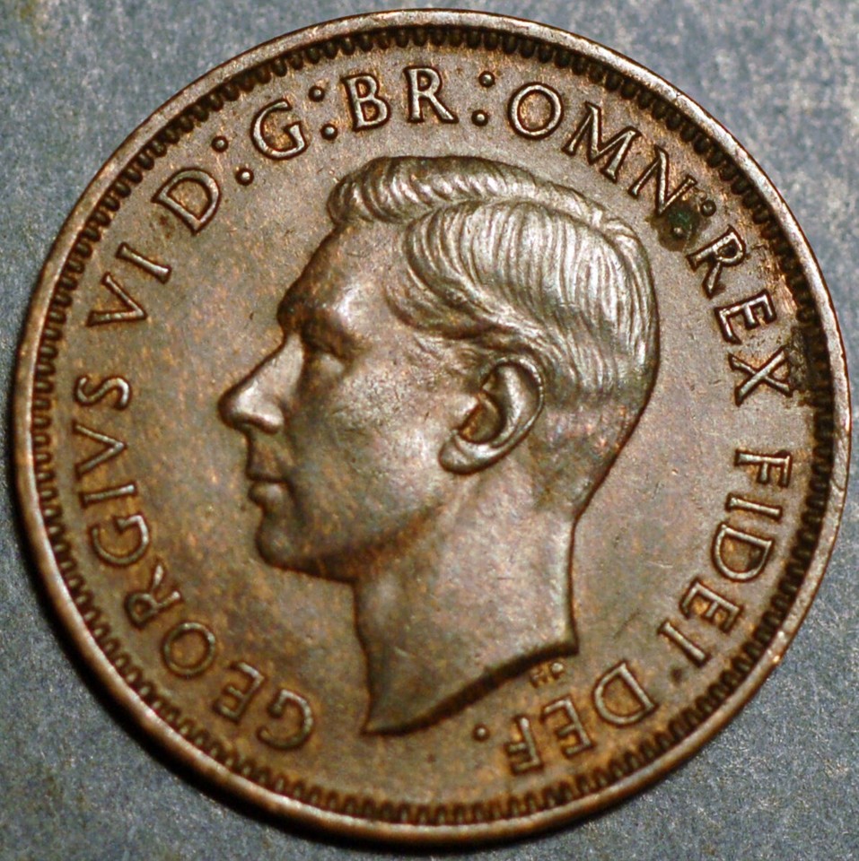 Great Britain Farthing 1949 George V KM# 867 | eBay