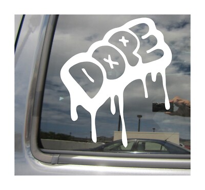 Dope - JDM Drift Race Racing Import - Car Auto Window Vinyl Decal ...