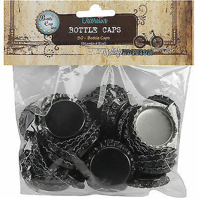 Vintage Collection Standard Bottle Caps 1 50 Pkg Black for sale online ...