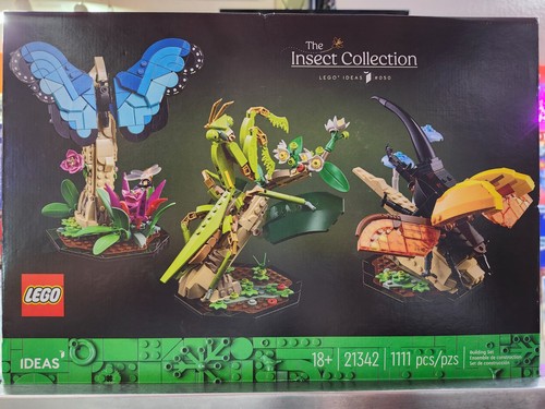 LEGO IDEAS: The Insect Collection (21342) 1111PCS Building Set NiB ...