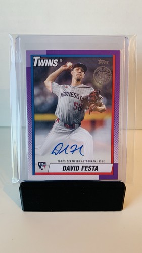 2025 Topps Series 1 - 1990 Topps Baseball Autographs David Festa #90A ...