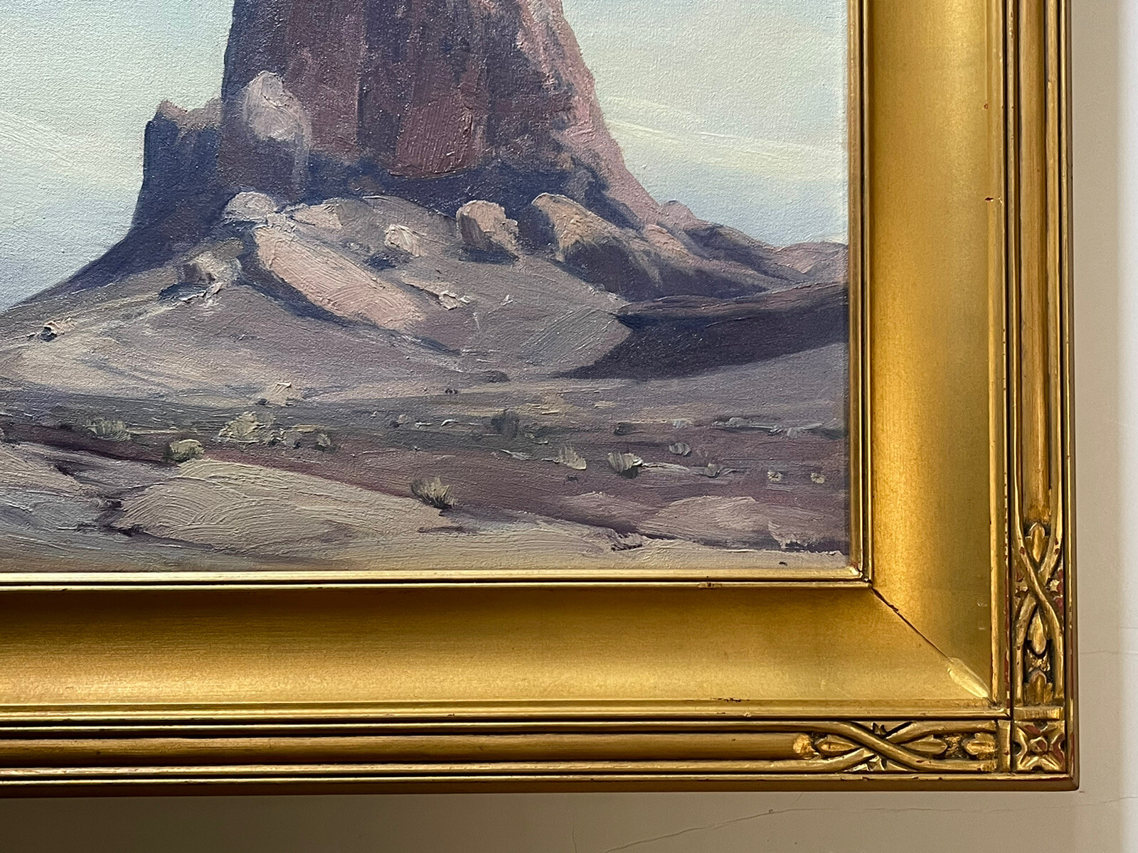 Ralph Love Painting Desert American Landscape Listed Impressionism ...