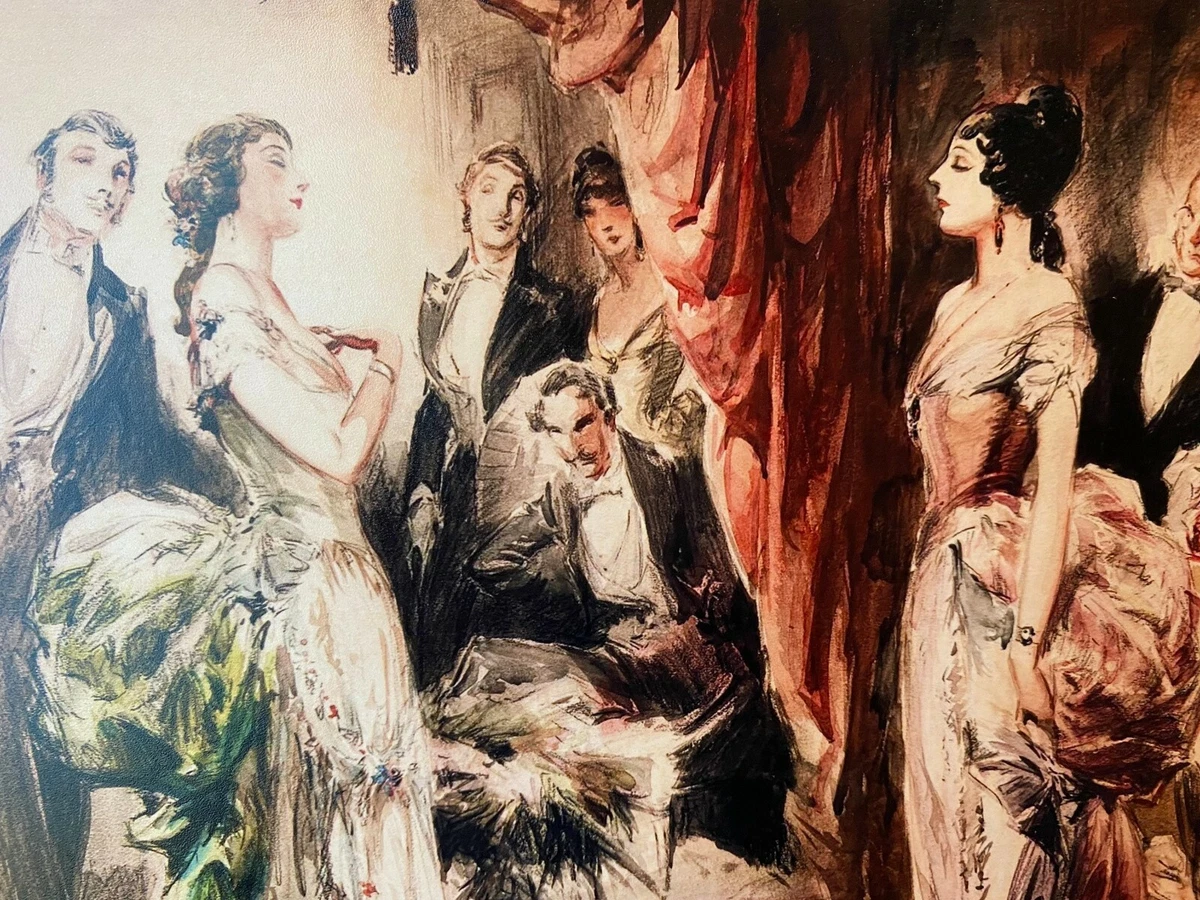 Victorian Parlor Painting