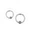 Captive Ball Ring - Cartilage Lip Tragus Top Upper Ear Earring Nipple ...