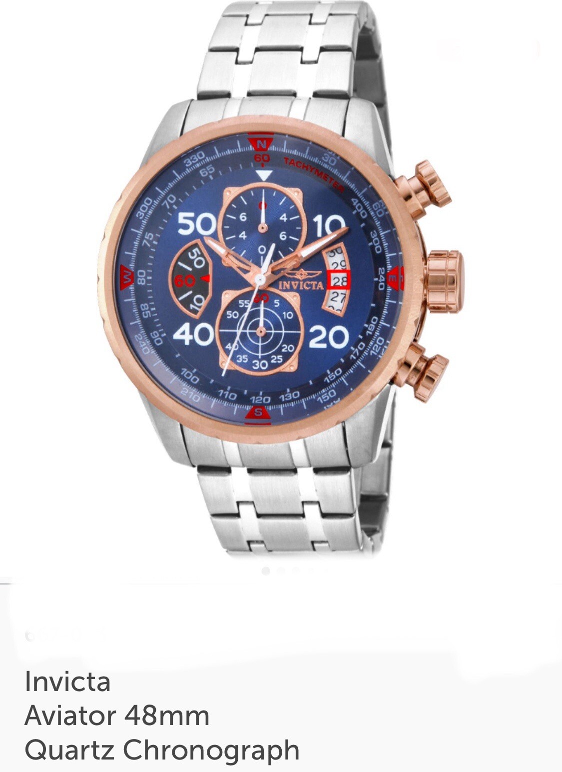 Invicta Aviator 17203 Wrist Watch for Men - No Box For It 886678210237 ...