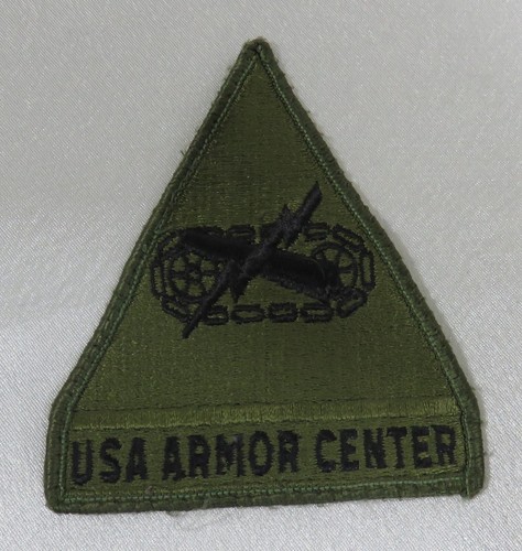 United States Army Armor Center Single Military Patch | eBay