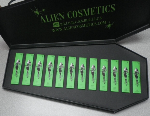Alien Cosmetics Unearthly Cosmetics Coffin Lipstick PR Set In box for ...