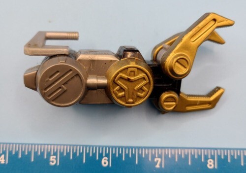 Vintage 1999 Bandai Power Rangers Light Speed Rescue Titanium Ranger ...