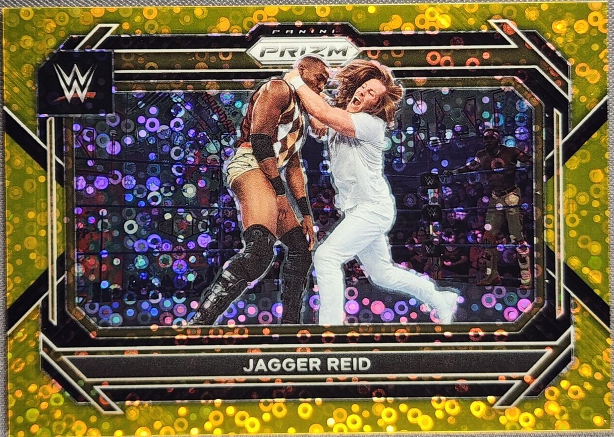 2023 Panini Prizm WWE - Jagger Reid #4 Under Card Gold Prizm /10 for ...