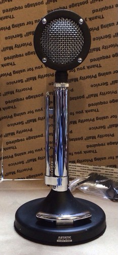 ASTATIC T-UP9/D-104 SPECIAL Ham/CB Mic MC-320 Crystal Element Rebuilt ...