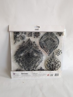 IOD PORTICO Iron Orchid Designs Decor Stamps 1st Gen Prima | eBay