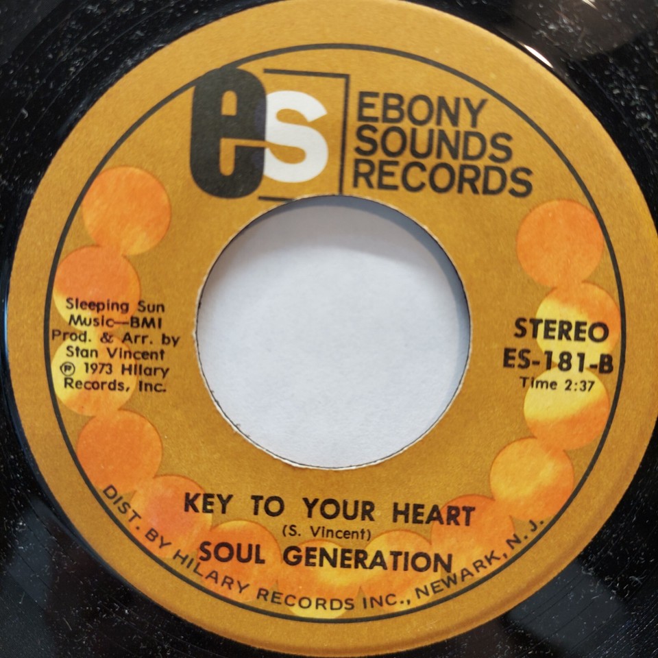 Soul Generation, I Wonder What She's Doin | Key To Your Heart 7" 45rpm ...