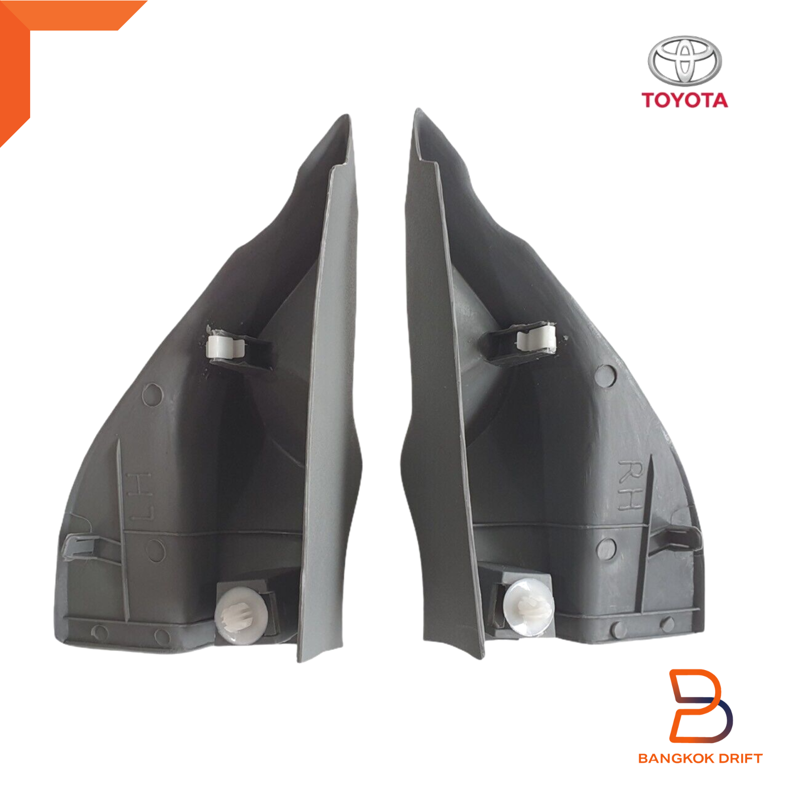 GREY TWEETER MOULD LOWER FRAME BRACKET FOR TOYOTA HILUX VIGO UTE MK6 ...